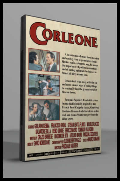 Corleone (1978) DVD | Italian Crime Drama | Rare Mafia Cult Film – REVOK
