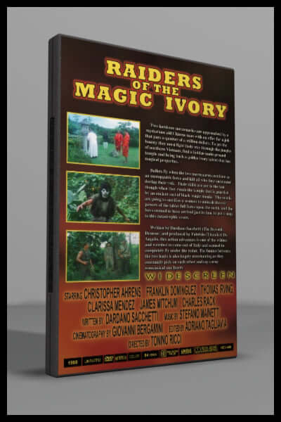 Raiders of the Magic Ivory (1988) DVD | Action Adventure | Rare Cult Film – REVOK