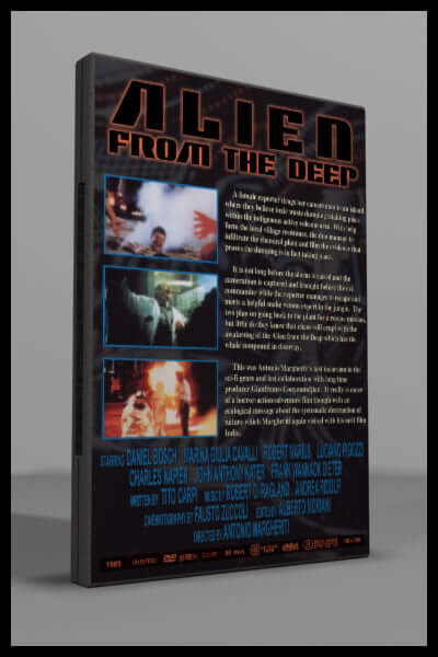 Alien from the Deep (1989) DVD | Italian Sci-Fi Horror | Cult Creature Feature – REVOK