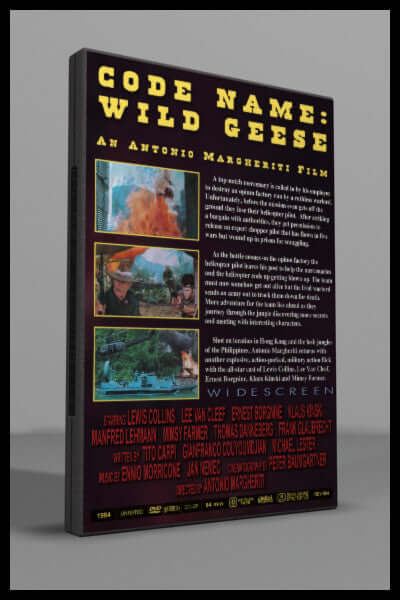 Code Name: Wild Geese DVD - Antonio Margheriti widescreen army action ...