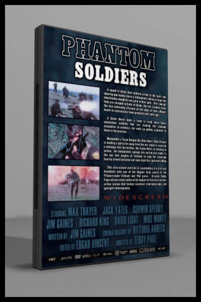 Phantom Soldiers (1987) DVD | Action War Thriller | Rare Cult Film – REVOK