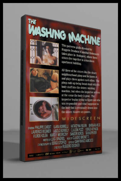 The Washing Machine (1993) DVD | Erotic Giallo Thriller | Cult Film – REVOK